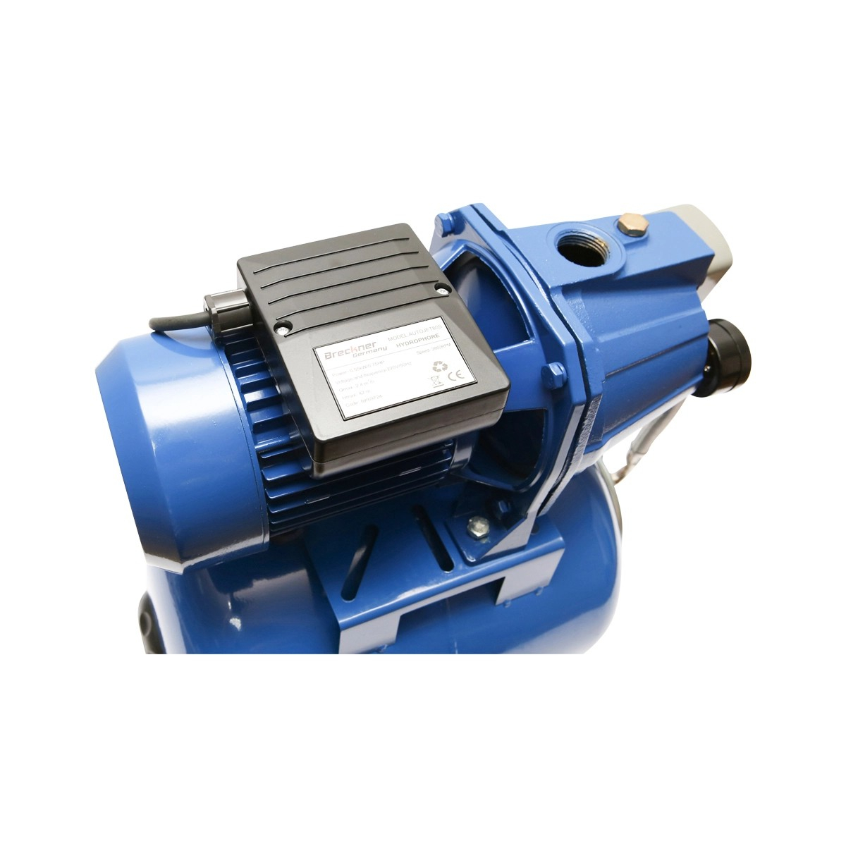 Hidrofor apa 550W 220V, debit 45L/min, H50m, rezervor 24L, viteza 2860 ...