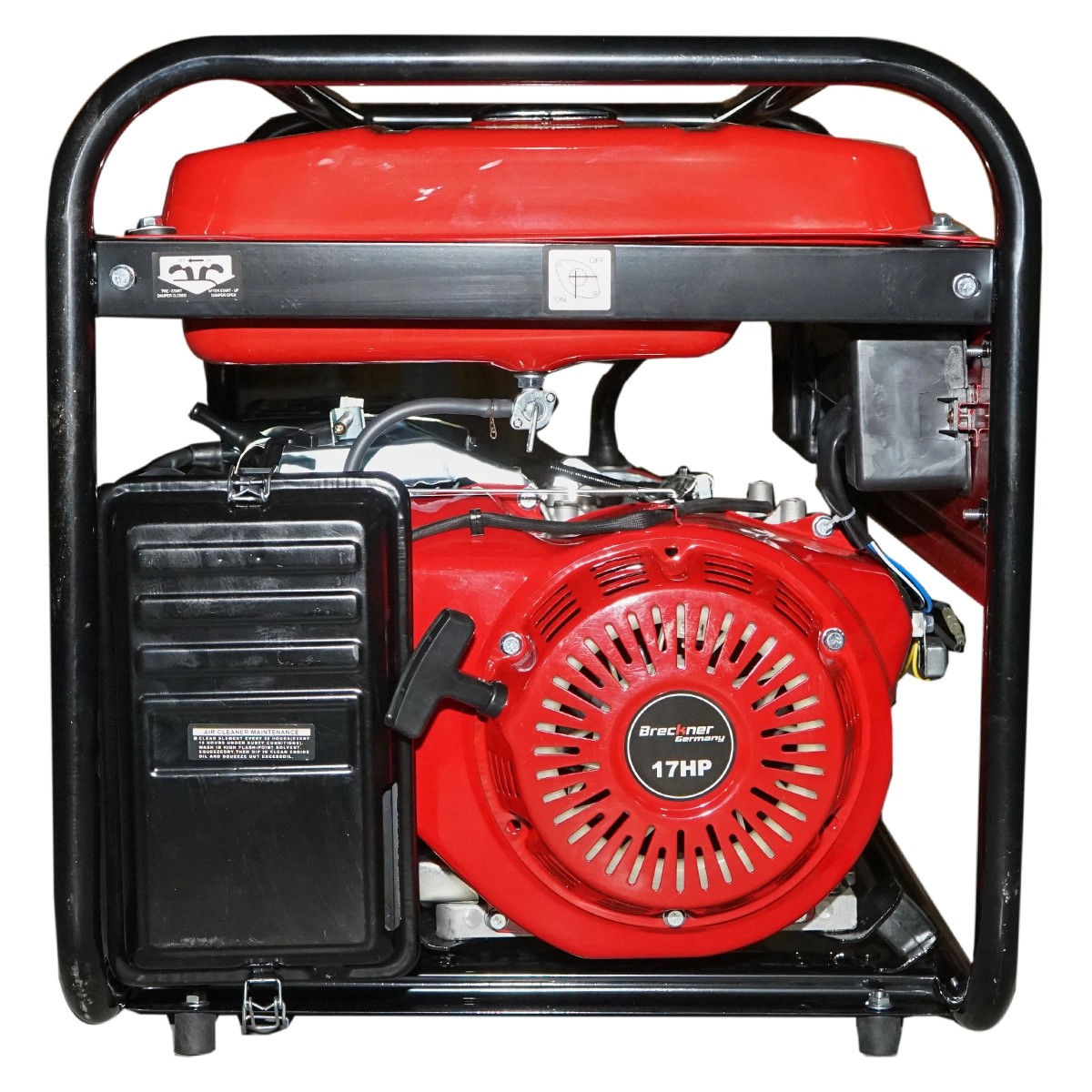 Generator electric pe benzina 220V 7.5KW 50Hz, 17CP pornire manuala ...