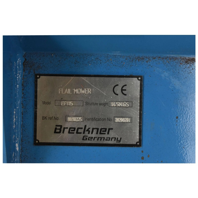 Tocatoare cu ciocanele EF115 BRECKNER GERMANY cu cardan - Utilmix